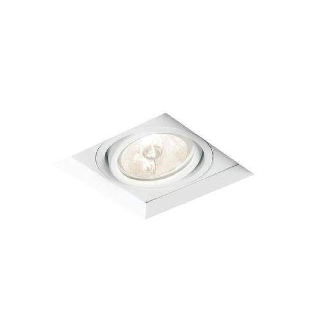 EMBUTIDO NO FRAME II 1 PAR AR111 LED 136X136X100MM BRANCO - EMBUTIDO NO ...