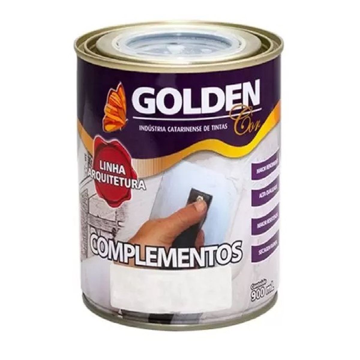 Fundo Galvanizado 900ML - GOLDENCOR - Fundo Galvanizado 900ML ...