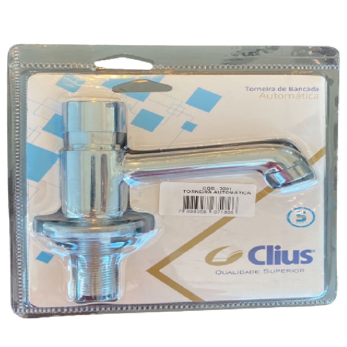 Torneira automatica bancada - CLIUS - Torneira automatica bancada - CLIUS - CLIUS