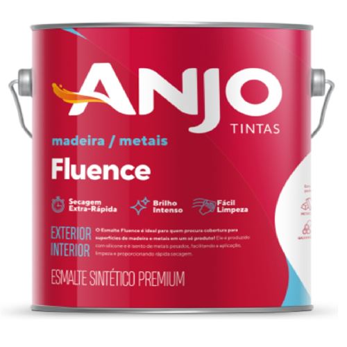 Tinta esmalte sintetico fluence premium 3,6L branco gelo - ANJO - Tinta esmalte sintetico ...