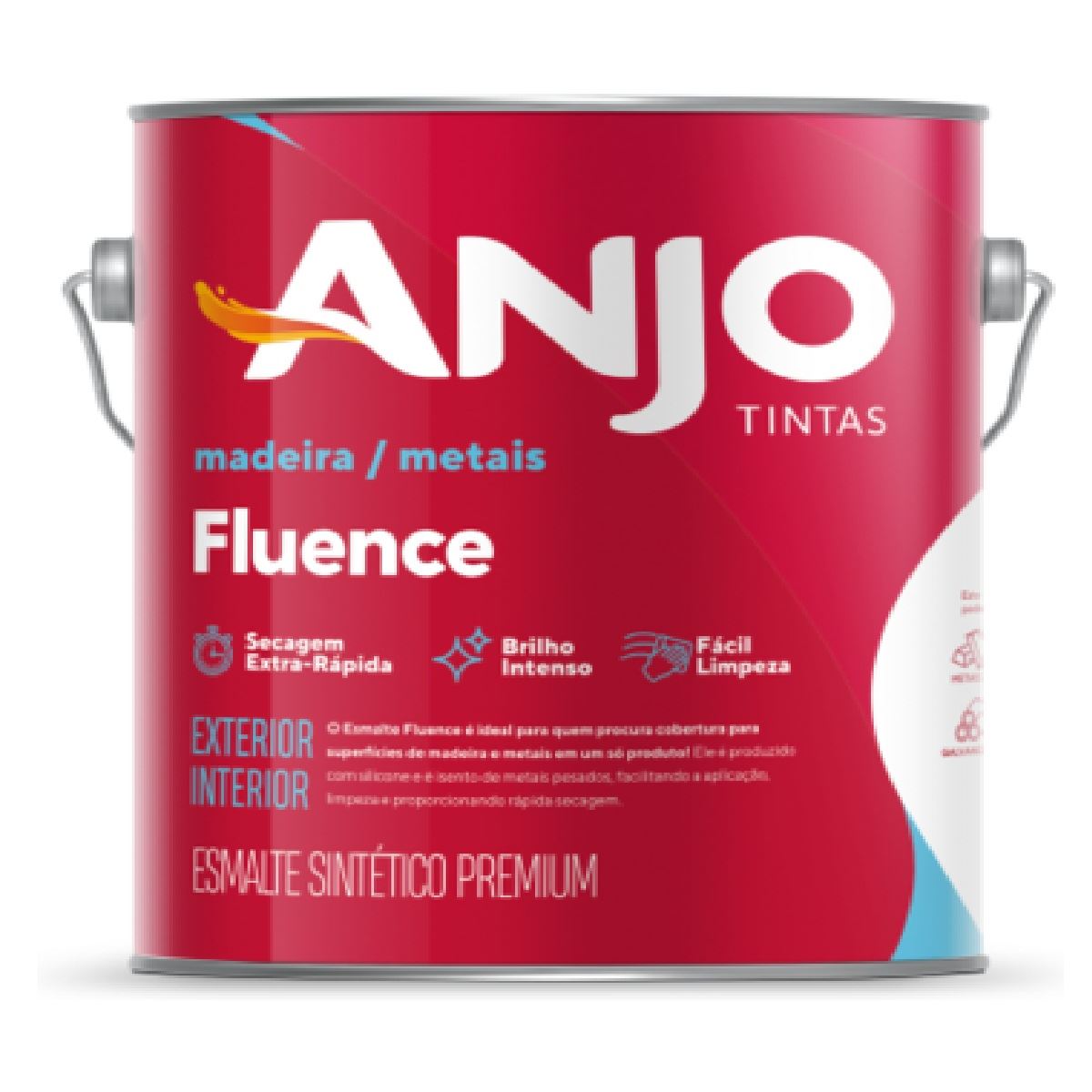 Tinta esmalte sintetico fluence premium 3,6L camurça - ANJO - Tinta ...