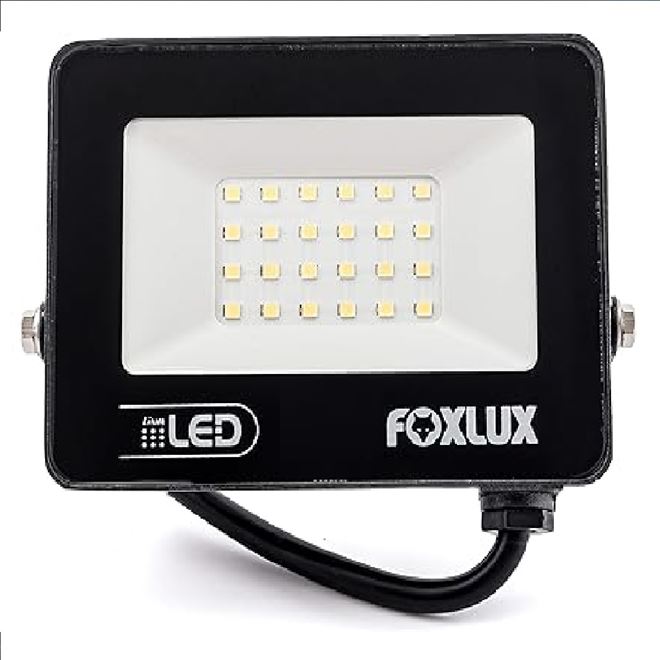 Refletor LED 20W 6500K bivolt luz verde - FOXLUX - Refletor LED 20W ...