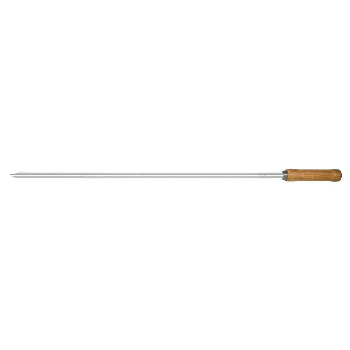 Espeto simples para churrasco em aço cromado 85 cm - MOR - Espeto ...